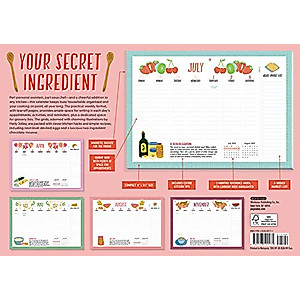 The Kitchen Companion Page-A-Week Calendar 2021