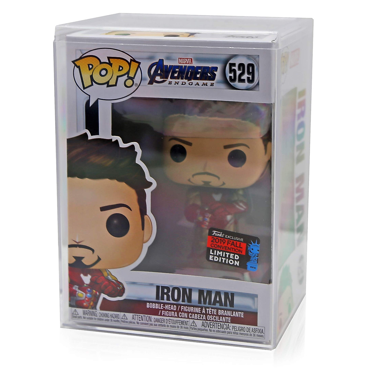 Hard Plastic Funko Pop Protector Display Case - Stackable & Interlocking (20) Boxes