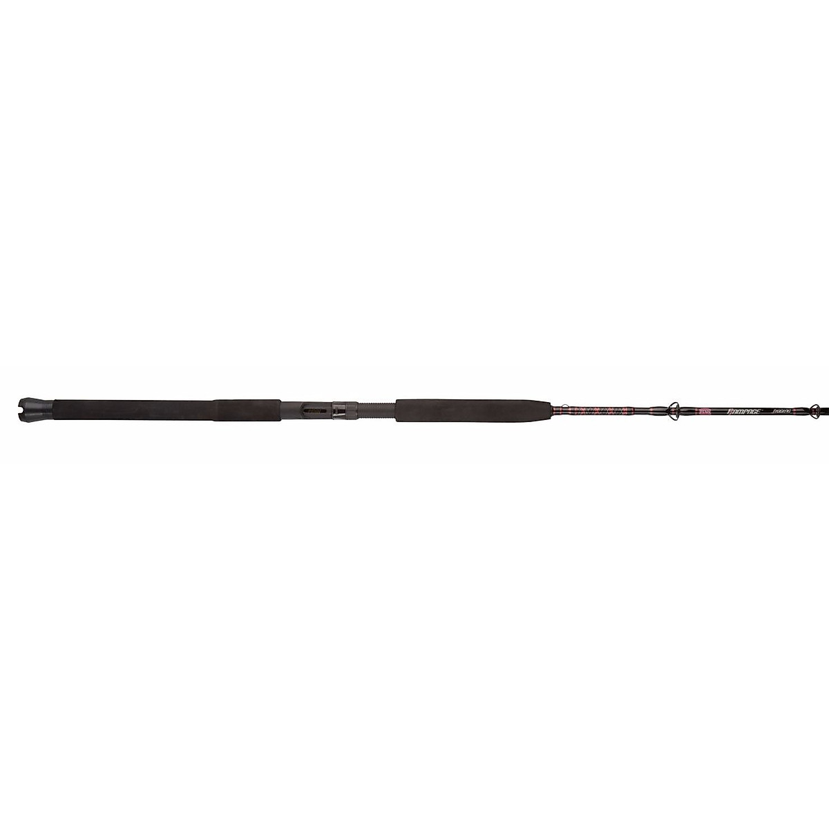 PENN Rampage Jig 6’6” Nearshore/Offshore Spinning Rod; 1-Piece Fishing Rod, 30-80lb Line Rating, Medium Rod Power, Moderate Fast Action, 2-5 oz. Lure Rating