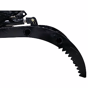 Titan Attachments Pallet Fork Mounted Adjustable Grapple Attachment