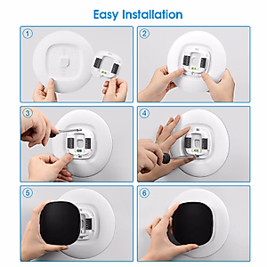 CaseBot Wall Plate for Ecobee3 Lite / Ecobee3 SmartThermostat, Practical Trim Kit, Easy Installation, Durable Polycarbonate Material, Stylish Design (White)