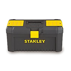 Stanley Tools and Consumer Storage STST16331 Stanley Essential Toolbox, 16", Black/Yellow