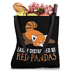 Red Panda Love Easily Distracted By Red Pandas Tote Bag