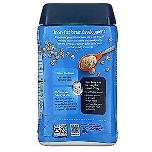 Gerber Baby Cereal 1st Foods, Rice, 8 Ounce