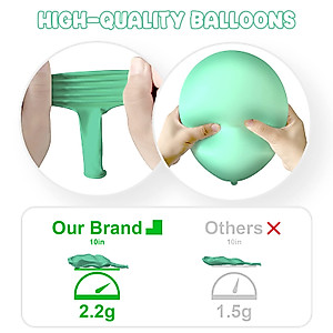 Pastel Balloon Garland Arch Kit with 122pcs Latex Balloons in 5/10/12/18 different sizes, Macaron perfect for Birthday Party, Graduation,rainbow Decoration and Easter balloons (pastel balloons)