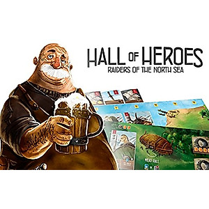 Renegade Game Studios Raiders of the North Sea Expansion: Hall of Heroes, Ages 12+, 2 - 5 Players, Playing Time 60 - 80 minutes