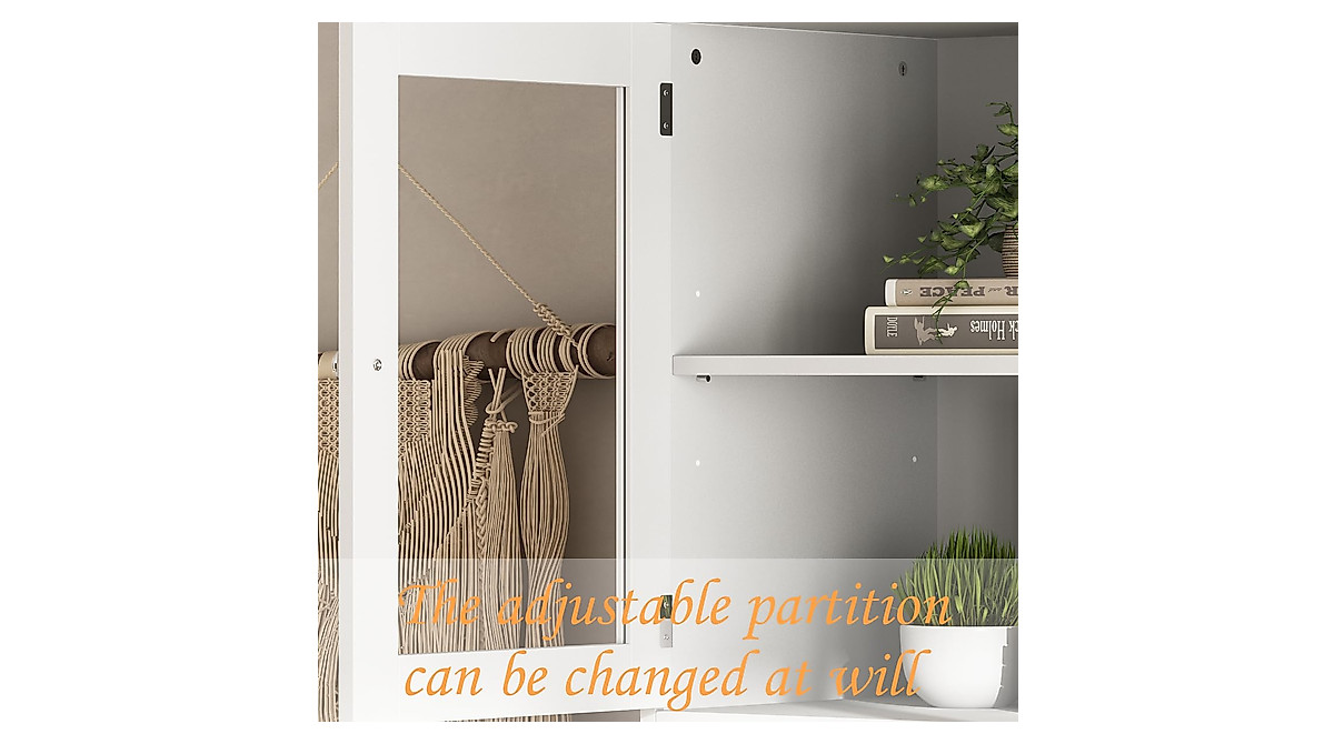 ECACAD 67.9" H Modern Bookcase - Stylish Storage Solution