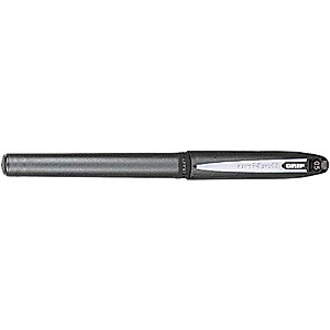 Uniball Roller Grip Pens, Micro Point (0.5mm), Black, 12 Count