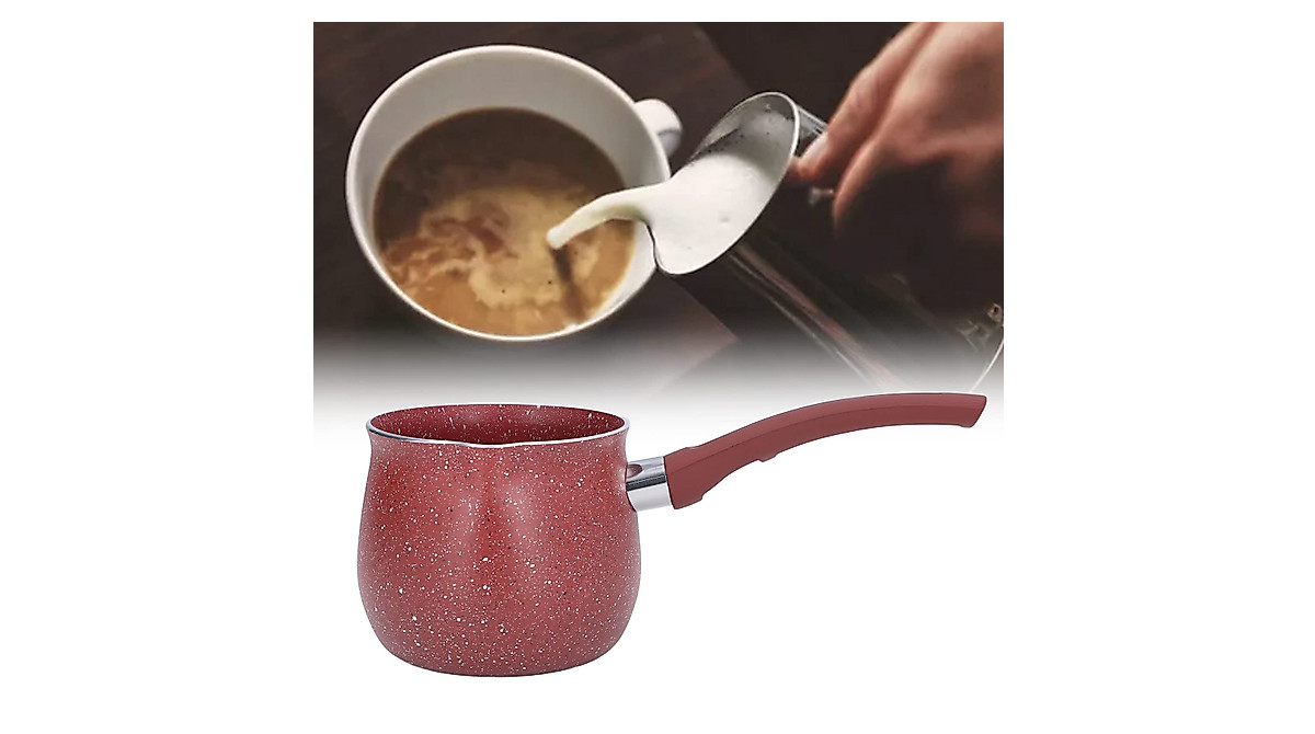 Mini Butter Warmer Pan - Small Non-Stick Sauce Pan with Pour Spout