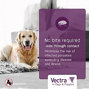 Vectra® for Dogs & Puppies Flea Treatment & Prevention for Small Dogs (11 – 20 lbs.) 6-Month Supply