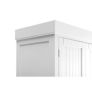 2L Lifestyle Ashlyn Cabinet White Finish, Large