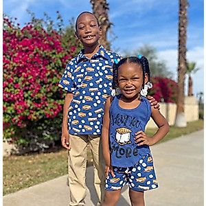 Unique Baby Womens Matching Mommy and Me Smores Shorts Set Outfit (Adult S, Smores)