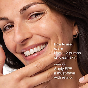 Clinique Smart Clinical Repair Wrinkle Correcting Face Serum With Hyaluronic Acid, Peptides + Advanced Retinoid Serum | Anti-Aging + Hydrating, 3.4 Fl Oz