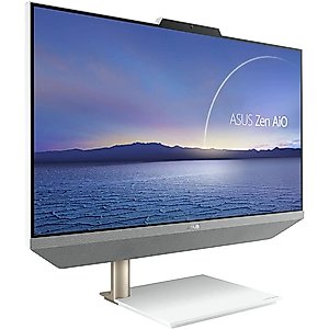 ASUS Zen AiO 24 Touch 2TB SSD 32GB RAM Extreme (AMD Ryzen Processor with 6 Cores and Max Boost 4.00GHz, 32 GB RAM, 2 TB SSD, 24" FHD Touchscreen, Win 10) Desktop All in One PC Computer M5401