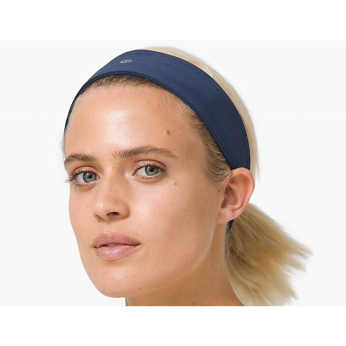 Lululemon Fly Away Tamer Headband (Code Blue)