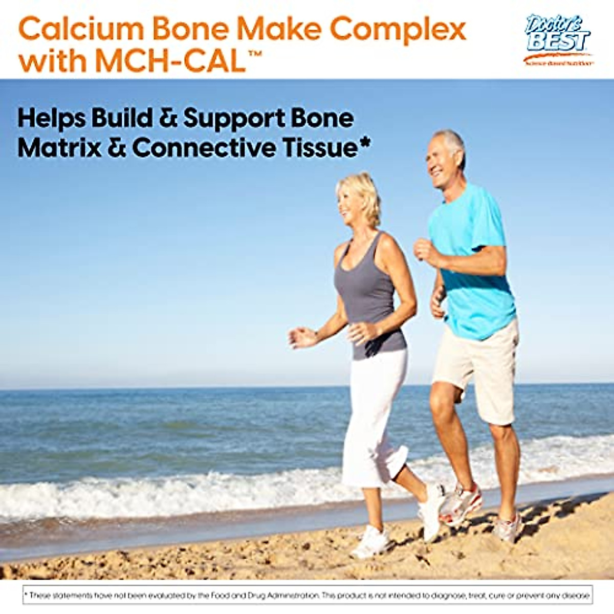 Doctor's Best Calcium Bone Maker Complex with MCHCal, Supports Bone Health, Muscular, Skeletal & Vascular Health, 180 Caps