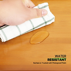 Magshion Bamboo 5-Tier Open Shelf Bookcase, 12" L x 12" W x 49.5" H Brown 5 Cube Organizer Floor Standing Display Storage Shelves Collection Decor Furniture for Home Office Classroom