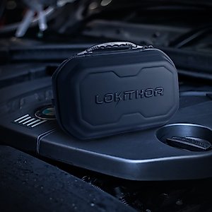 LOKITHOR JA-Series Bag EVA Protection Case for JA300/JA301/JA302/JA400/JA401/JA3000 Jump Starter with air compressor