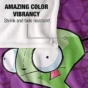 Invader Zim Blanket, 36"x58" Pig Riding Silky Touch Super Soft Throw Blanket