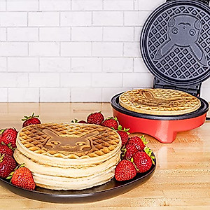 Uncanny Brands Pokemon Waffle Maker - Make Pikachu Waffles - Kitchen Appliance