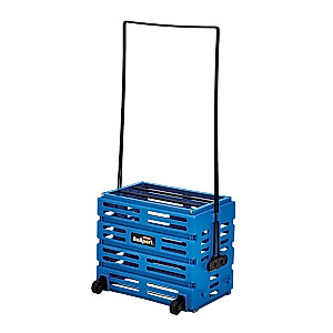 Tourna Ballport Deluxe Tennis Ball Hopper with Wheels - Blue