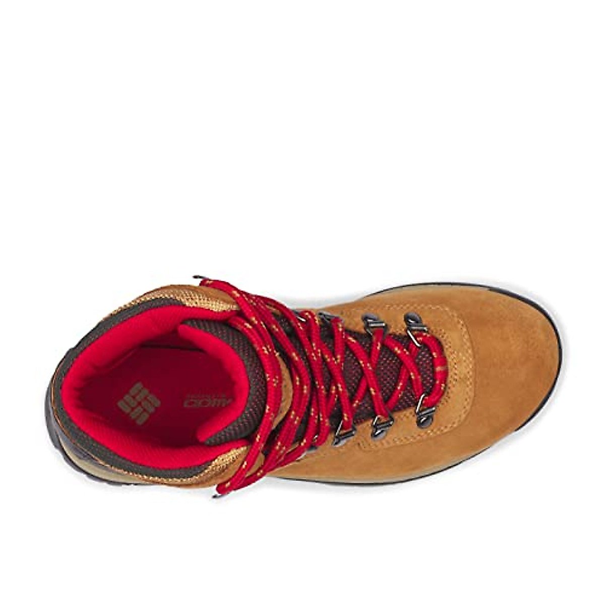 Columbia Women's Newton Ridge Plus Waterproof Amped, Elk/Mountain Red, 9