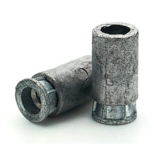 Hurricane Hardware Stainless Steel Phillips Combo Drive Stainless Steel Sidewalk Bolt Kit with Masonry Anchors - 24 Pieces