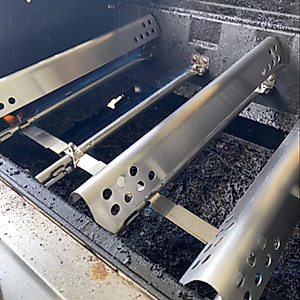 Charbrofire 463240115 463240115 G432-001D-W1 Heat Tent 6 Burner Grill Replacement Parts for Charbroil Advantage Gas Grill Parts 463235815 G432-8M00-W1 G458-0018-W1 469235815 466240115 466235816