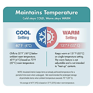 Personal Chiller LED Lighted Mini Fridge with Mirror Door, White