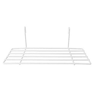 PATKAW Cage Platform 2 Pack Metal Bird Perch Grid Wall Shelf Wire Basket Shelf Rack Birdcage Stands for Parakeets Cockatiels Parrot Stand