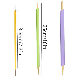 YHOLSDAS Quick Turn Fabric Set for Fabric Sewing, Sewing Tools for Crafts Sewing Knitting, 3 Sizes Tube Turners for Fabric Sewing Supplies