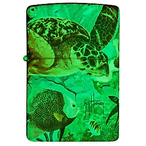 Zippo Guy Harvey 540 Design Glow in The Dark Pocket Lighter
