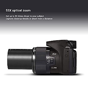 Minolta MN53 Digital Camera (Black) + 32GB SD Memory Card + Tri-fold Memory Card Wallet + Table Tripod Hand Grip + Hi-Speed SD USB Card Reader