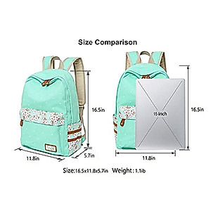 Himoop Girls Sailor Moon School Backpack Casual Bookbag Wear-Resistant Rucksack Travel for Kids, Pink9, One Size