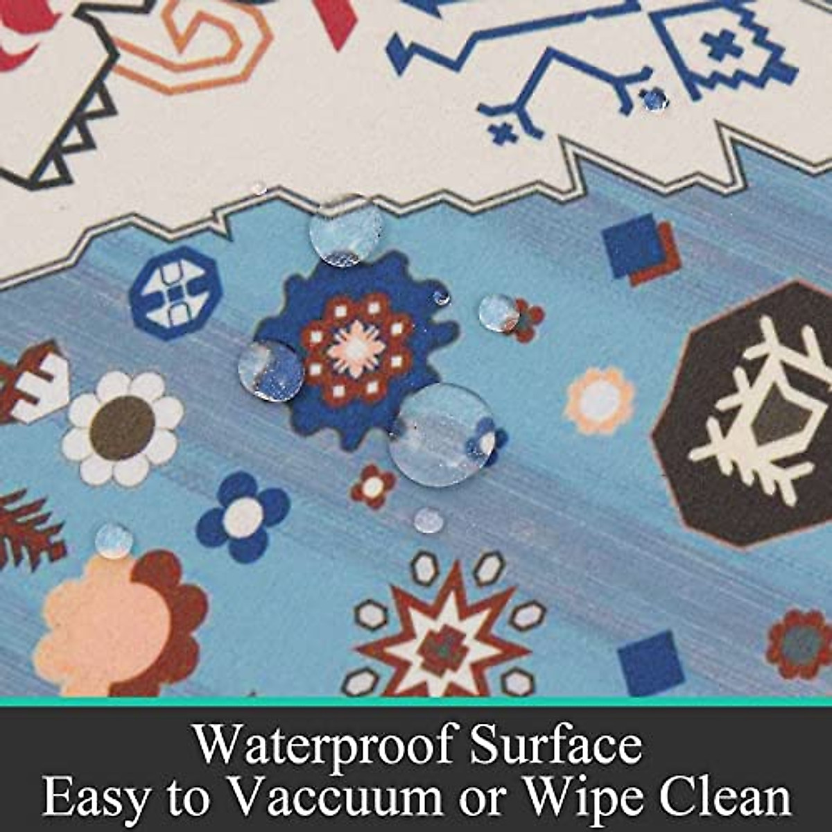 Pauwer Farmhouse Kitchen Rugs Set of 3 Boho Kitchen Mats for Floor Waterproof Kitchen Rugs and Mats Non Skid Washable Kitchen Floor Mat Kitchen Runner Throw Area Rugs for Kitchen Laundry Room Entryway