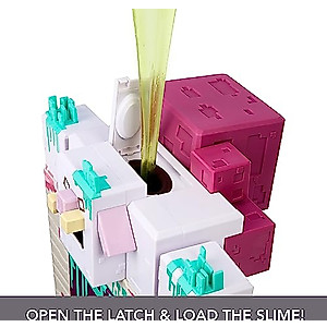 Mattel Minecraft Legends Action Figure, Devourer With Slime Attack Action & Accessory, Collectible Toy, 3.25-Inch