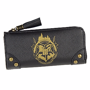 Harry Potter Wallet Designer Hogwarts Castle Zipper Clutch Faux Leather Wallet For Women