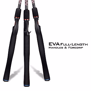 KastKing Brutus Fishing Rods, Casting Rod 6ft -Medium - M Fast-2pcs