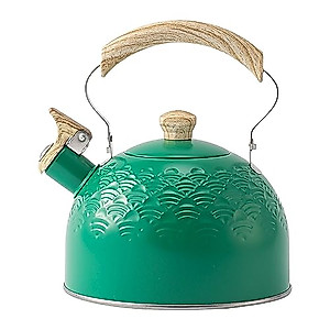 2.5L Teakettle for Stovetop Induction Stove Top,Suitable for gas stove, induction hob, electric stove, ceramic and halogen stove▂19 * 23cm/7.48"*9.06"