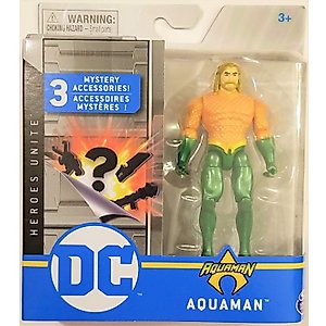 DC Heroes Unite 2020 Aquaman 4-inch Action Figure by Spin Master
