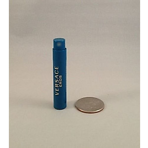 5 Versace Eros EDT Travel Sample Spray Vial 0.03 Oz/1 Ml Each Lot