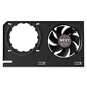 NZXT Kraken G12 - GPU Mounting Kit for Kraken X Series AIO - Enhanced GPU Cooling - AMD and NVIDIA GPU Compatibility - Active Cooling for VRM, Black