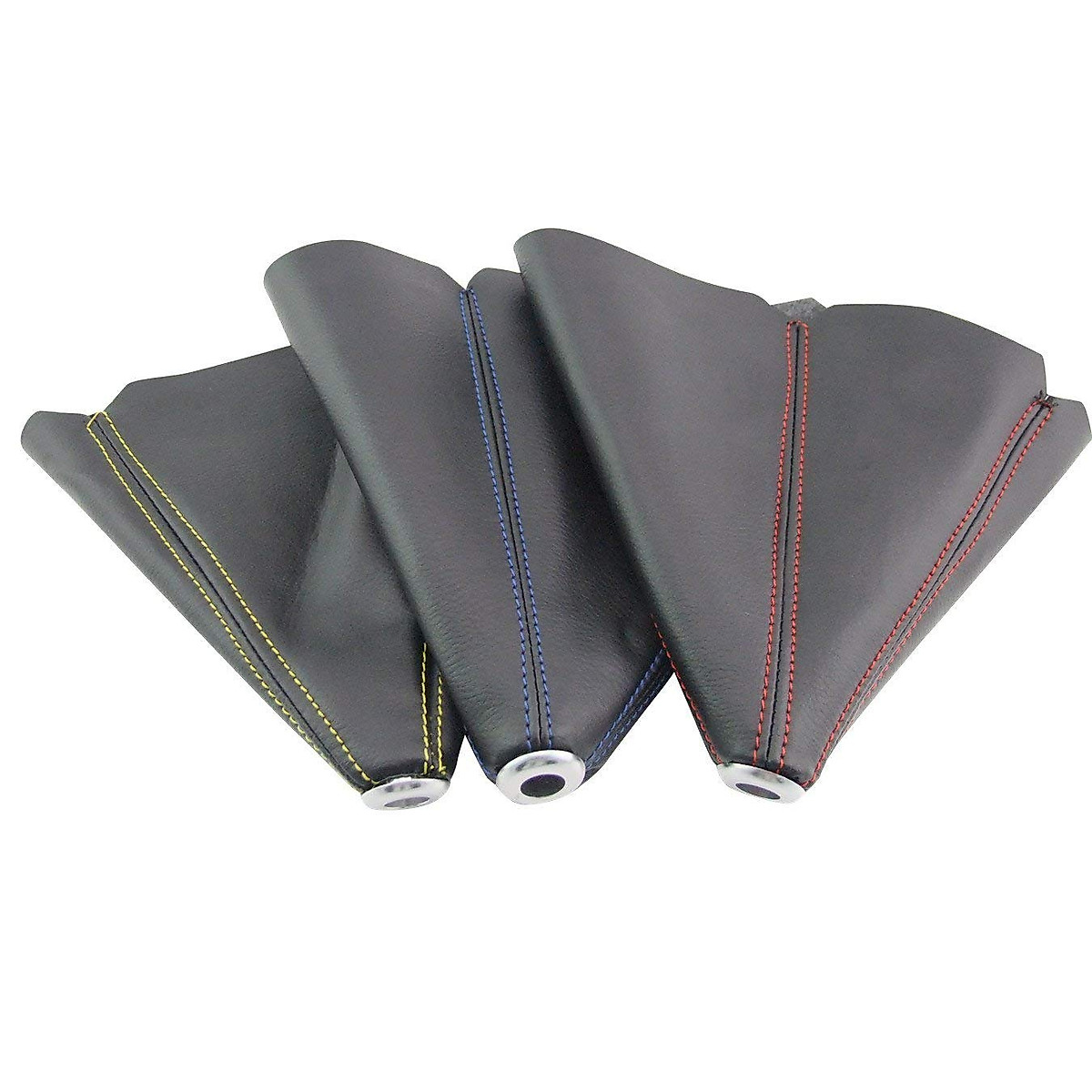 PVC Shift Boot for Manual Automatic Car/Auto Gear Shift Knob Cover MT/at Universal Type (Red)