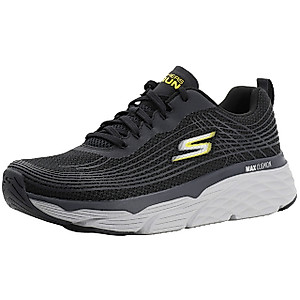 Skechers Men's Max Cushioning Elite-Performance Sneaker Black/Charcoal 8