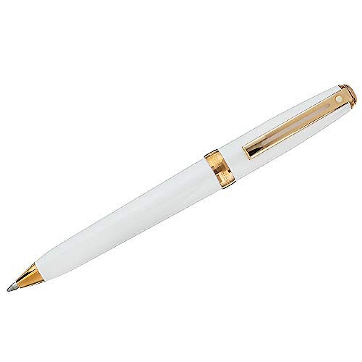 Sheaffer Prelude Ballpoint - White Lacquer with Rose Gold Trim E2914251