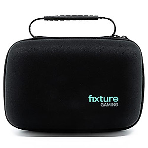 Fixture S1 Ultra Bundle Gaming Console Monitor Mount and Game Controller Compatible with Nintendo Switch, Adjustable Video Game Holder Stand Clip, Includes Carrying Case