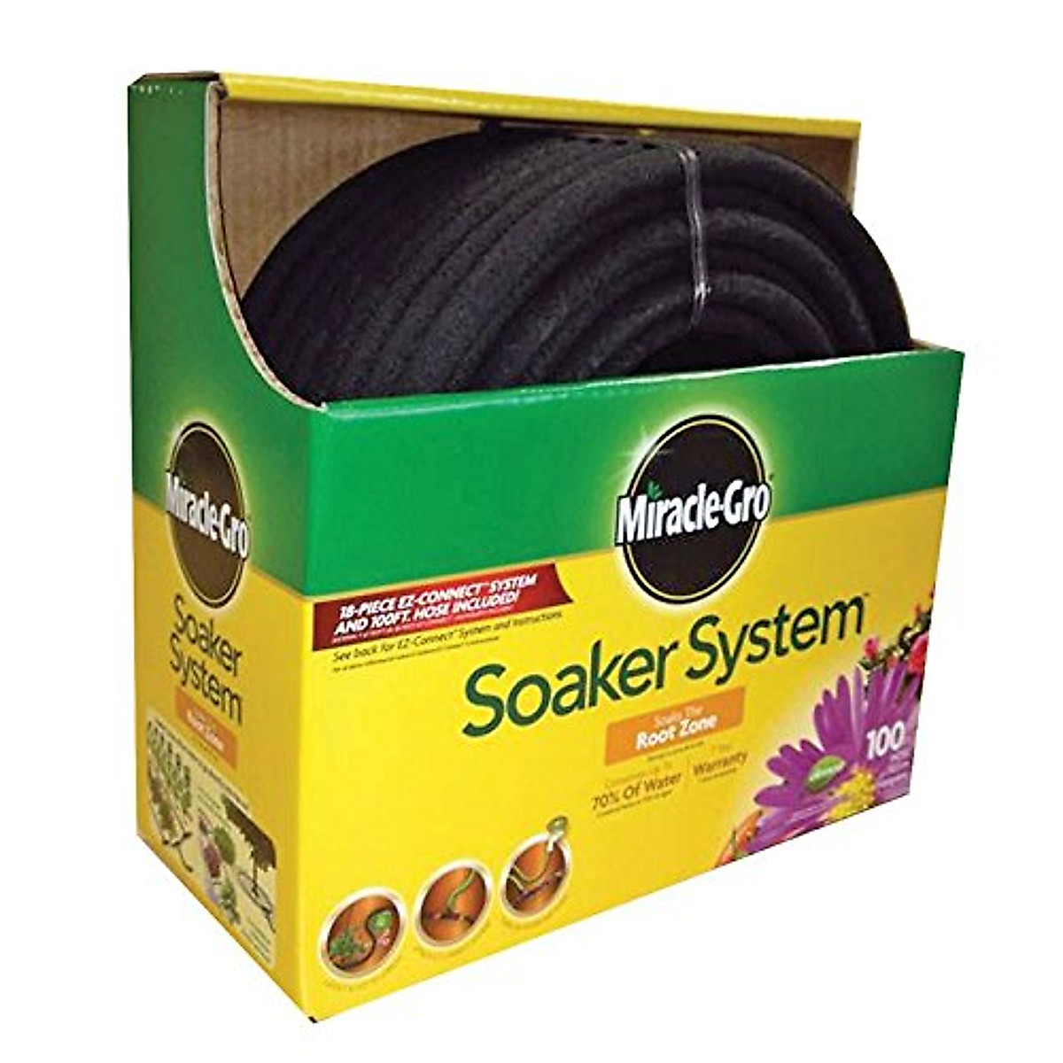 Miracle Gro MGSPAK38100CC 100' Miracle-Gro Hose Soaker