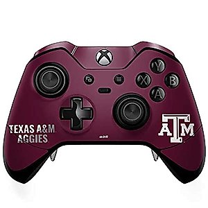 Skinit Decal Gaming Skin Compatible with Xbox One Elite Controller - Officially Licensed College Aggies Design