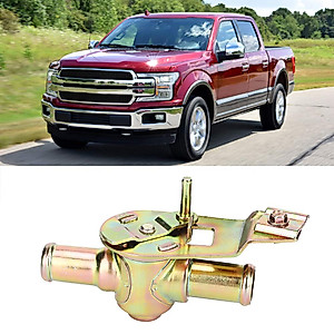 Estink Heater Control Valve, Aluminium Alloy Car Heater Control Valve C3UZ18495A YG133 Replacement Heater Valve Fit for Ford E & F Series, Fit for Dodge Universal (Estink6k7s50u9nt)