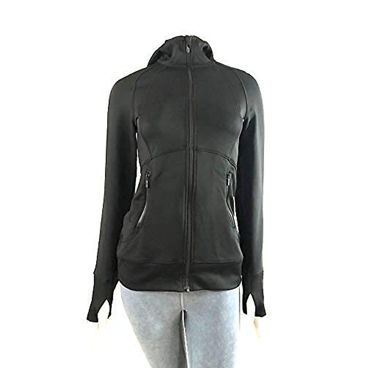 LULULEMON DAY MAKER FULL ZIP HOODIE - BLACK (6)